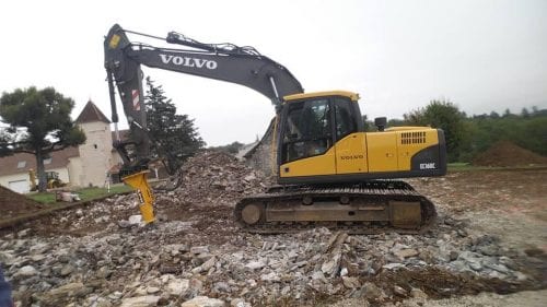 Arrowhead Rockdrill - R40 Hydraulic Hammer (40mm) - Compact R Range ...