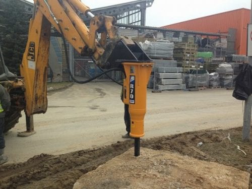 Arrowhead Rockdrill - R45 Hydraulic Hammer (45mm) - Compact R Range ...