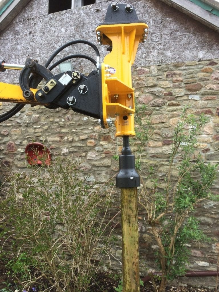Arrowhead Post Driver - R65 PD (65mm) - Excavator Post Knocker ...