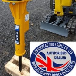 Arrowhead Post Driver - R65 PD (65mm) - Excavator Post Knocker ...