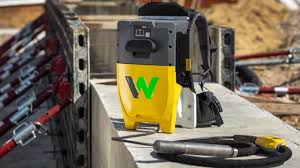 Wacker Neuson ACBe cordless battery Internal Vibrator in use | Causeway ...