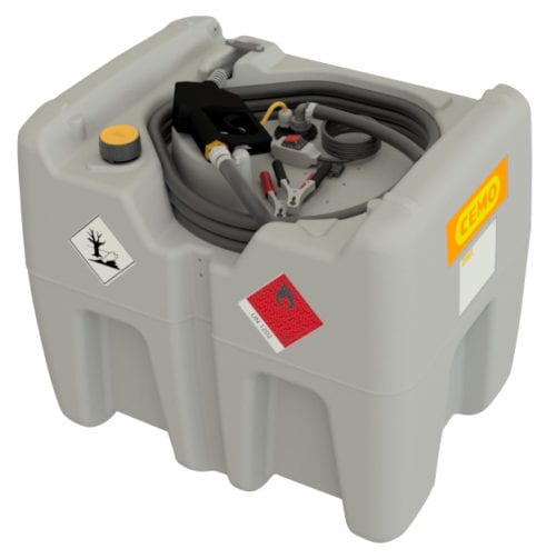 DT-Mobile Easy 210L Mobile diesel Tank with Submersible Pump 30 l/min ...