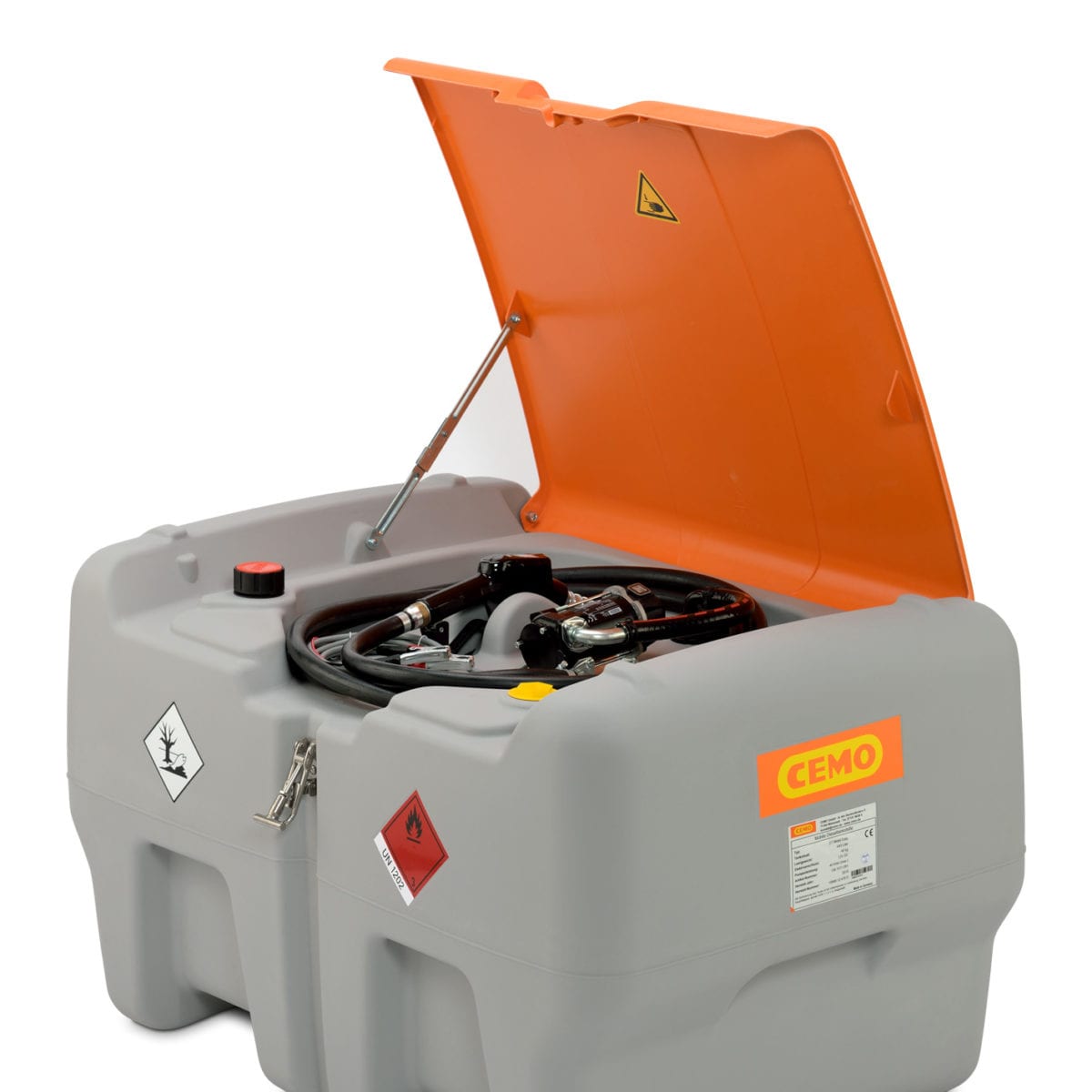 Mobile Diesel Tank Easy Lift 440 L Capacity, 12V pump 40 l/min, with ...